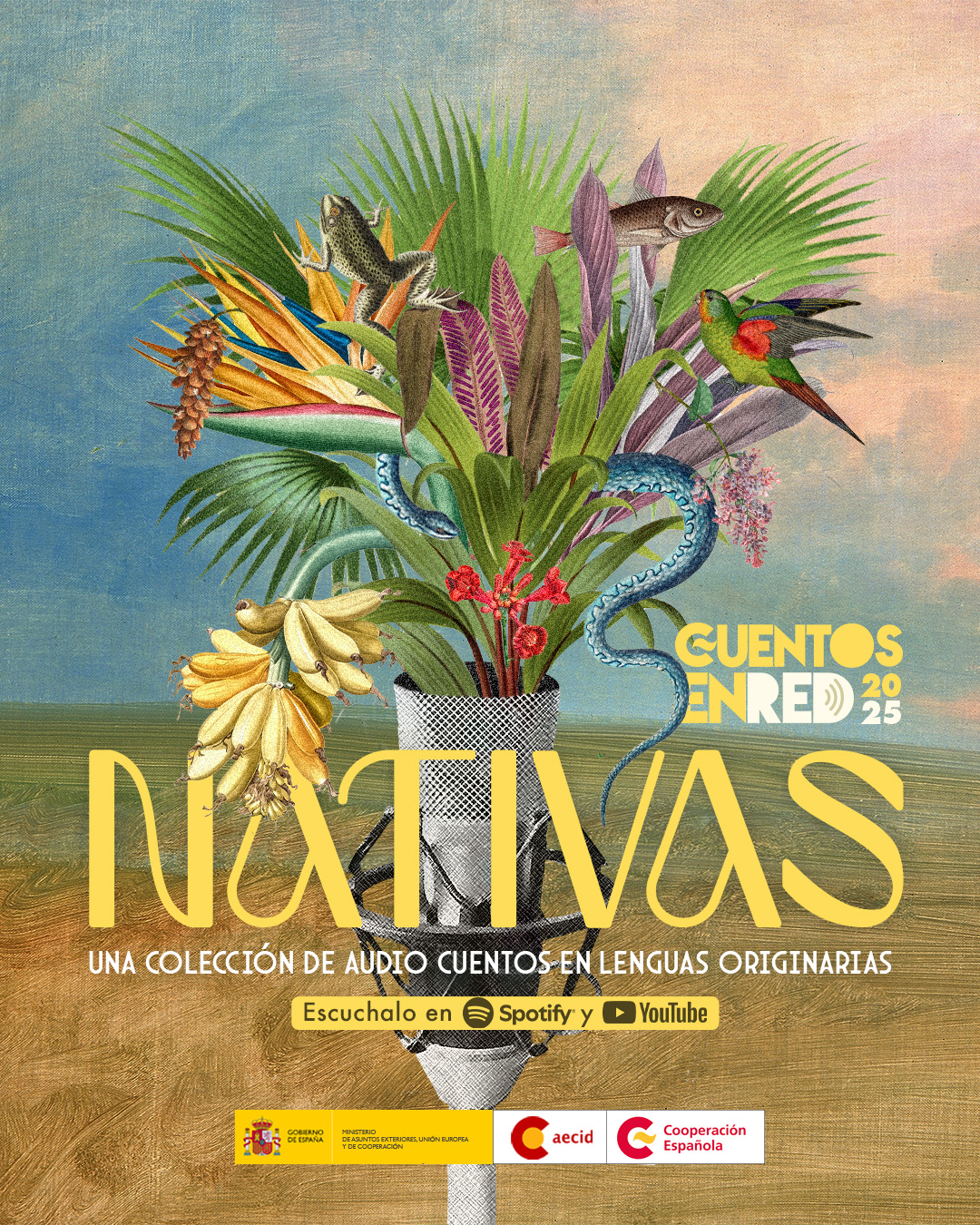 Entretejiendo cuentos y culturas. Llega Nativas, la cuarta temporada de Cuentos en Red - aecid.es